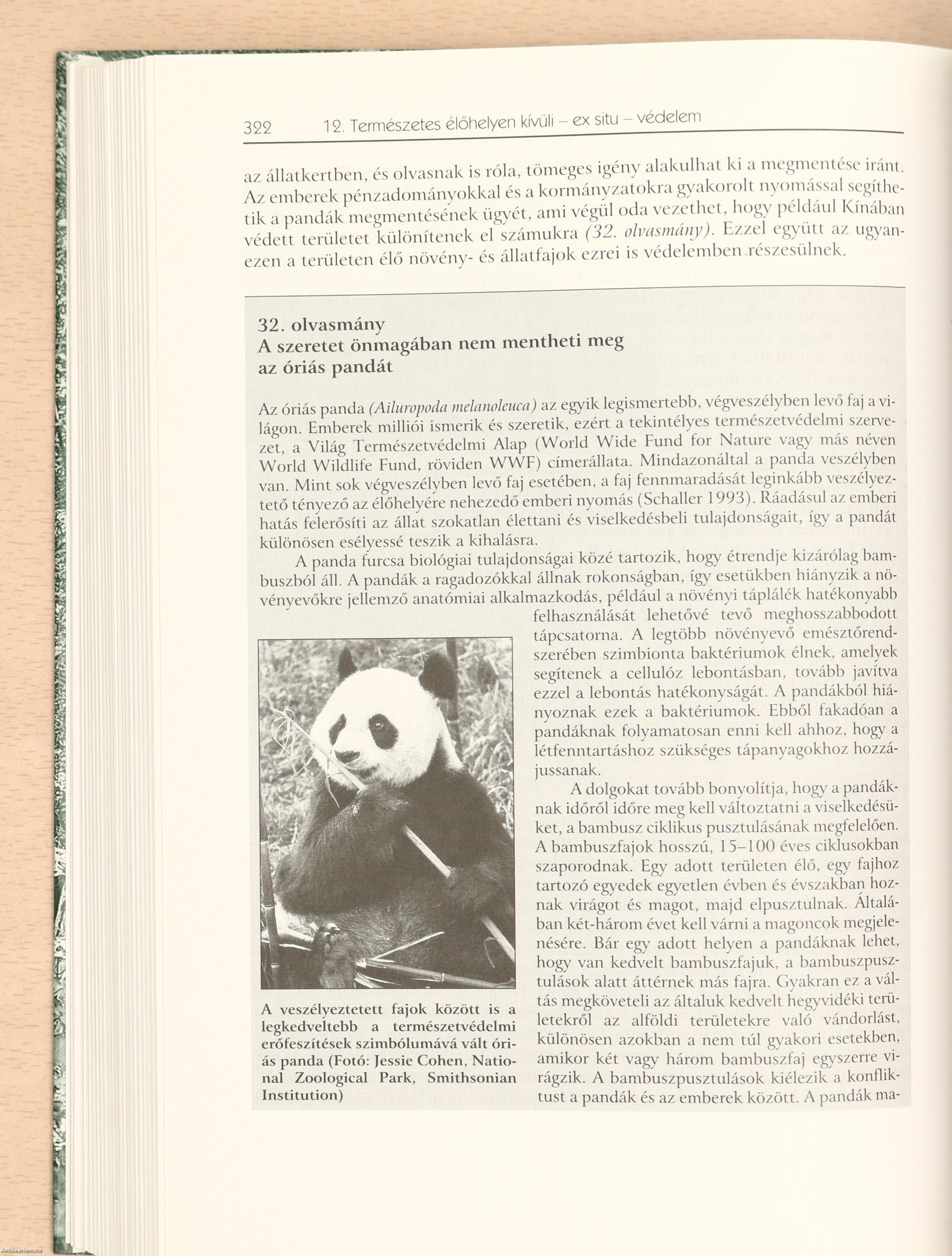 A természetvédelmi biológia alapjai